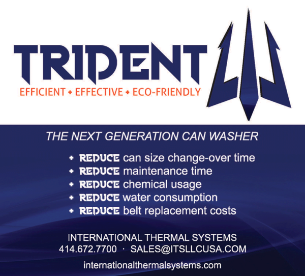 Announcing the New Trident Can Washer - International Thermal Systems